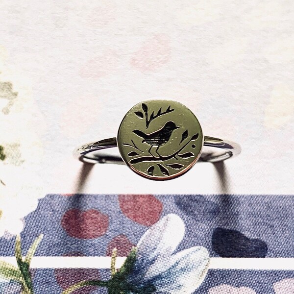 Bird Ring - Etsy