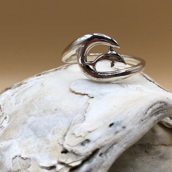 Dolphin Ring - Etsy
