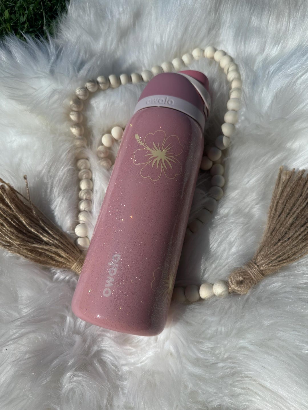 Custom Rosy Rose Owala - Etsy