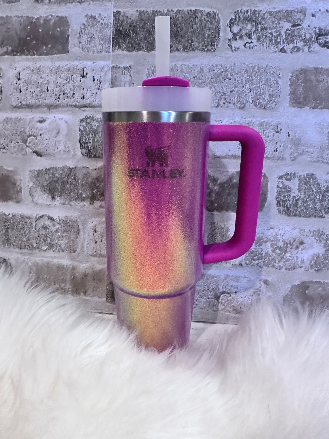 Authentic Fuschia Stanley, Glittered. 30 or 40 Oz. Made to Order - Etsy