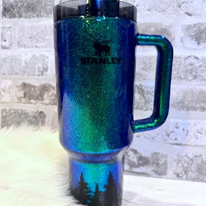 Authentic Stanley Tumbler, Dark Night Color Shift. Made to Order - Etsy