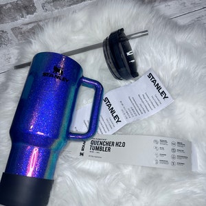 40, 30, 20 Oz Authentic Stanley Tumbler With Iridescent Color Shift ...