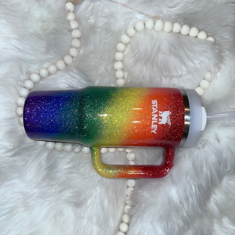 Rainbow Stanley Cup - Etsy
