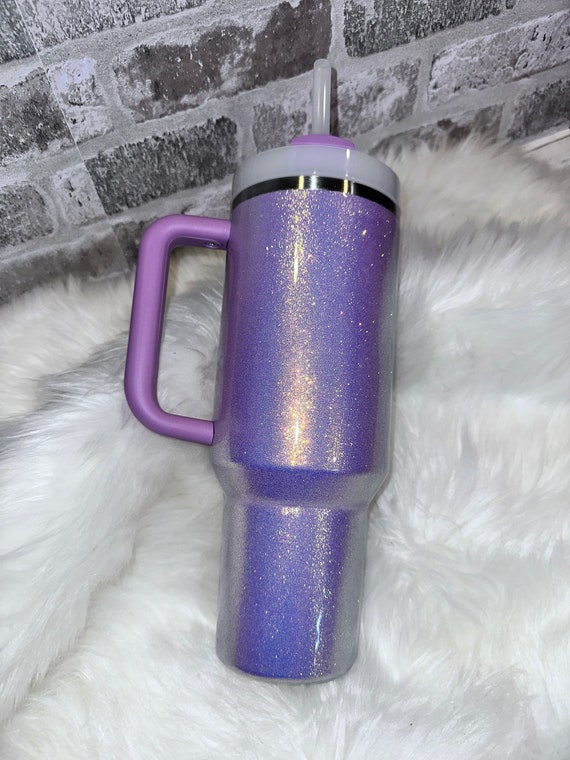 Light Purple Glitter Stanley Cup