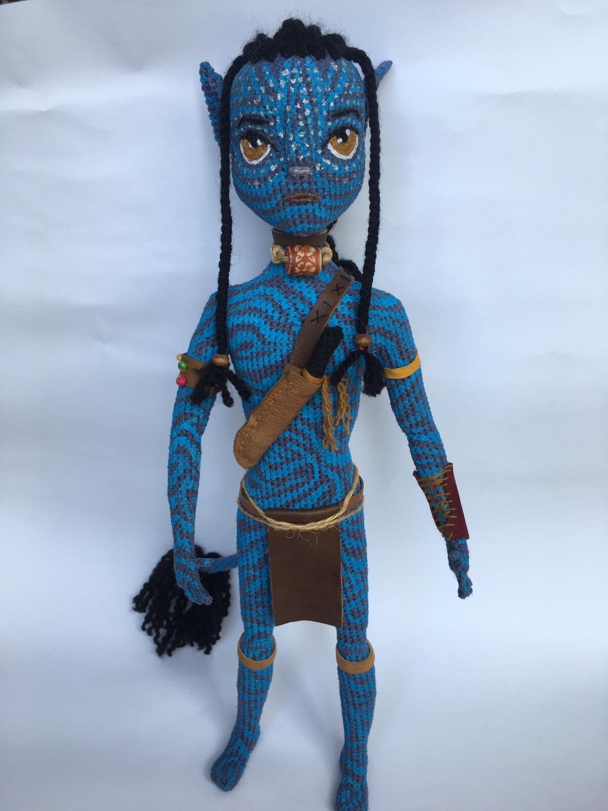 Avatar Jake Sully Doll Hand Made Amigurumi - Etsy