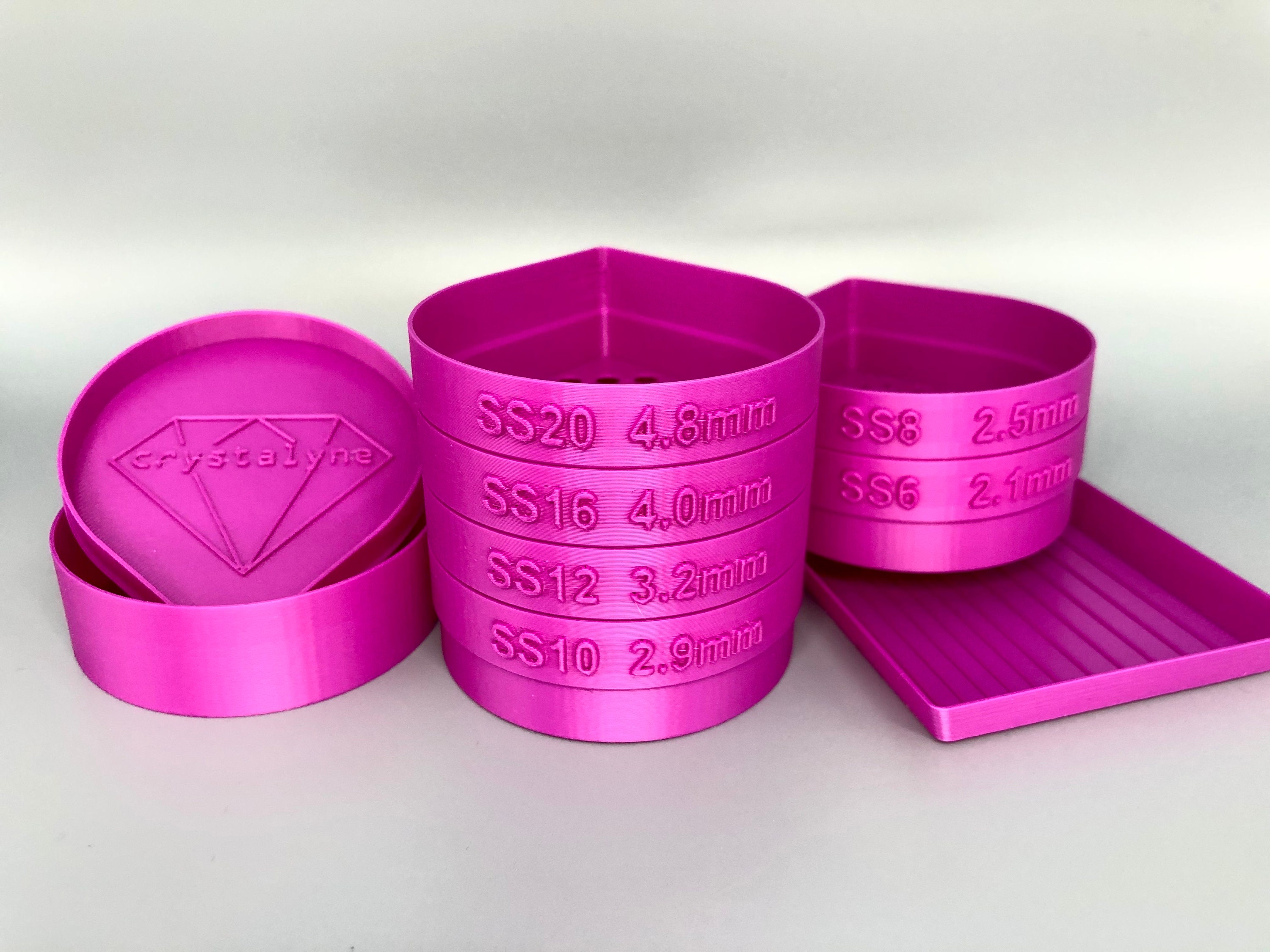 SORTEE Rhinestone Sorter Tower Ultra-light Flexi Stackable - Etsy