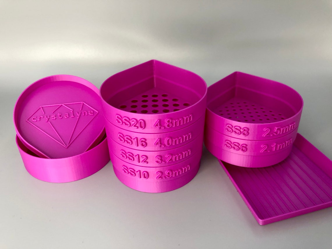 SORTEE Rhinestone Sorter Tower Ultra-light Flexi Stackable - Etsy