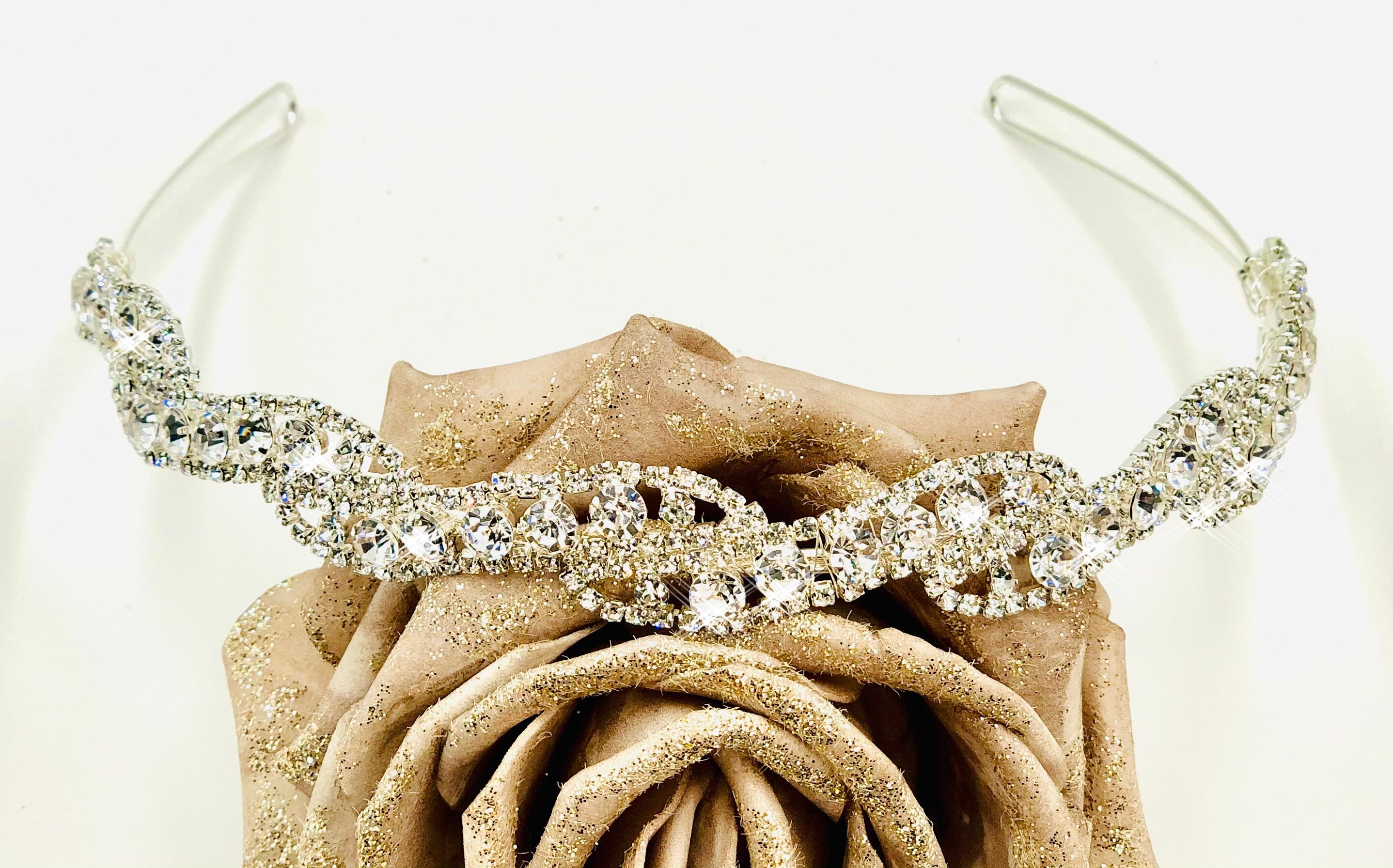 Crystal Bridal Tiara / Comb Wedding Tiara Prom Headband | Etsy