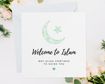 New Muslim Convert Revert Welcome to Islam Islamic - Etsy