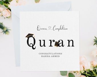 Personalised Shukran Card, Fun Thank You Card, Jazakallah Card ...