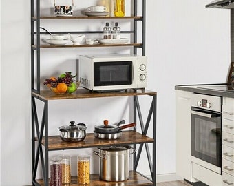 5 Shelf Bakers Rack - Etsy