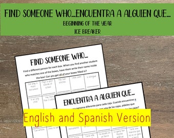 Find Someone Who Games - Etsy