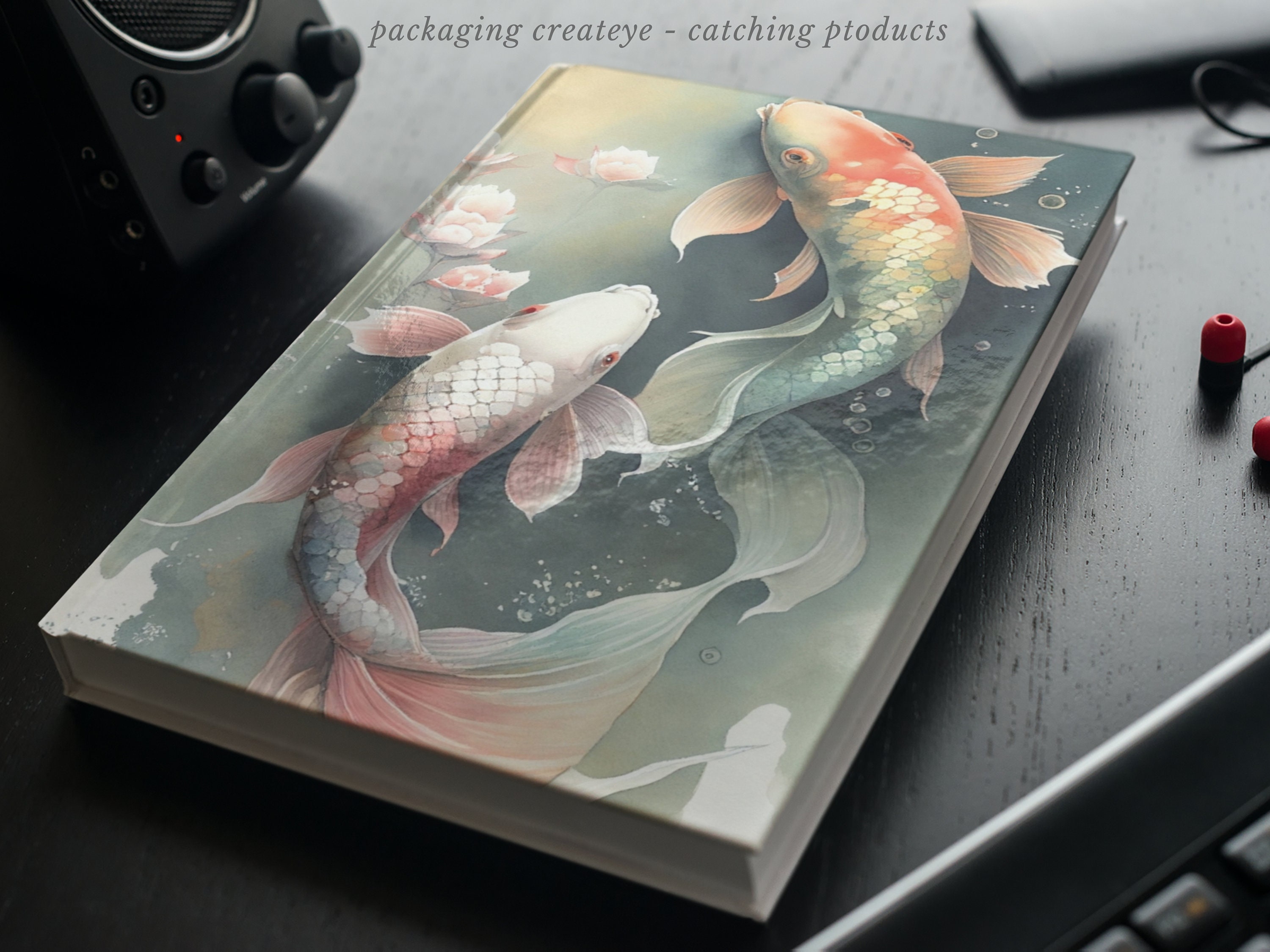 Koi Fish Art | Koi Fish Art Print | Set of 3 Wall Art | Koi Fish Art ...