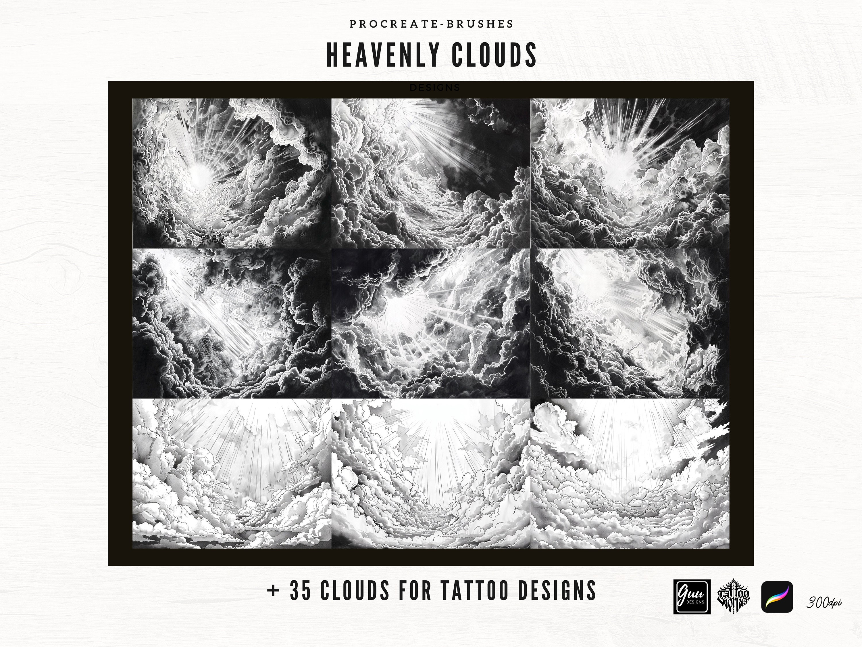 120 God, Prophet, Religion and Jesus Tattoo Designs Brushstamp ...