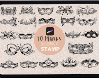 Masquerade Mask Men Svg - Etsy