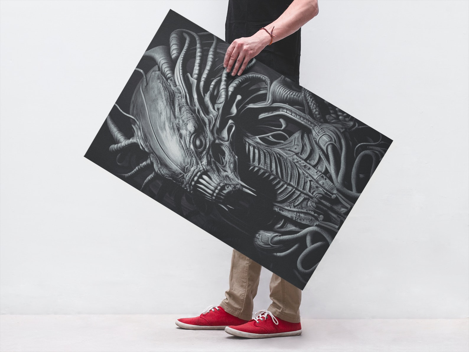 Giger Wall Art | Giger Art Print | Set of 3 Wall Art | Giger Art Prints ...