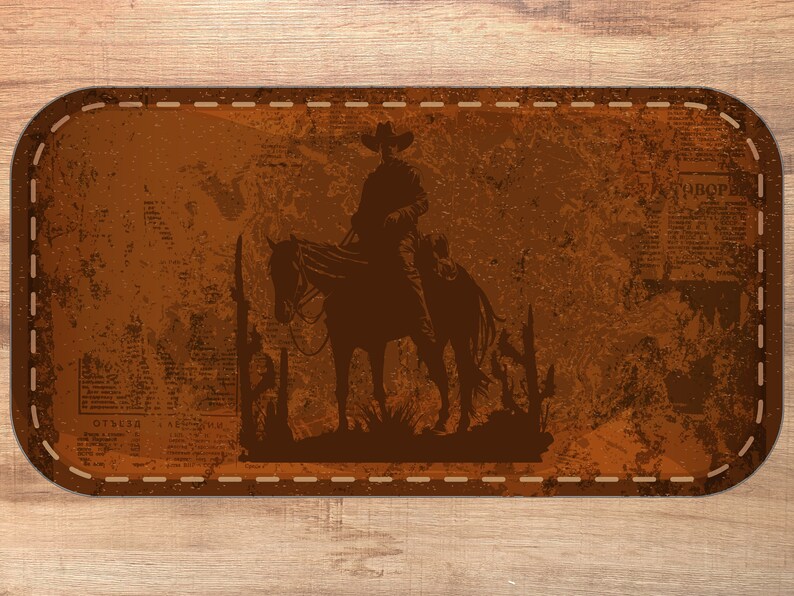 5 Design Western Cowboy Cricut V6 - Etsy
