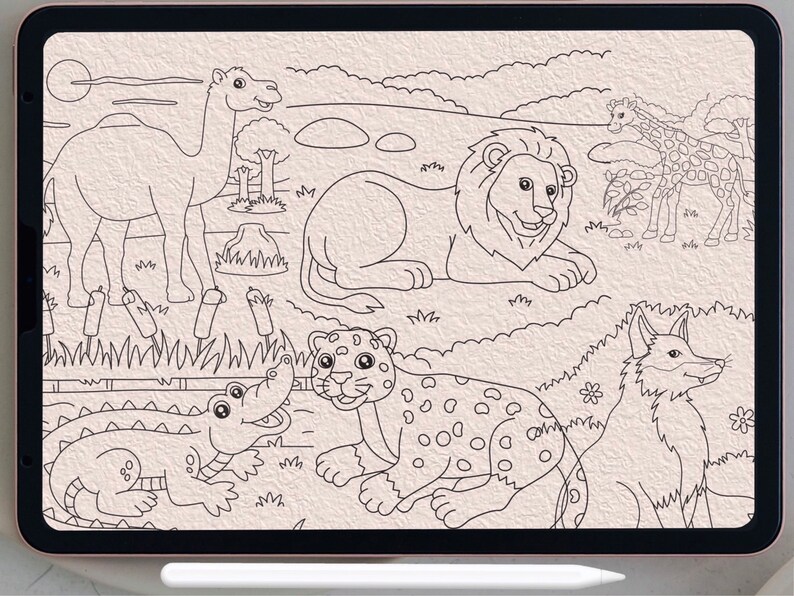 Animal Coloring Pages, Coloring Pages for Kids, Kids Coloring Pages ...