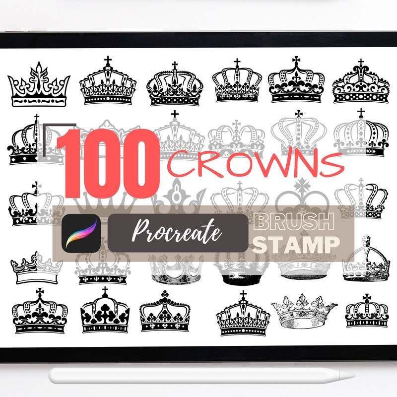 Crown Sticker - Etsy