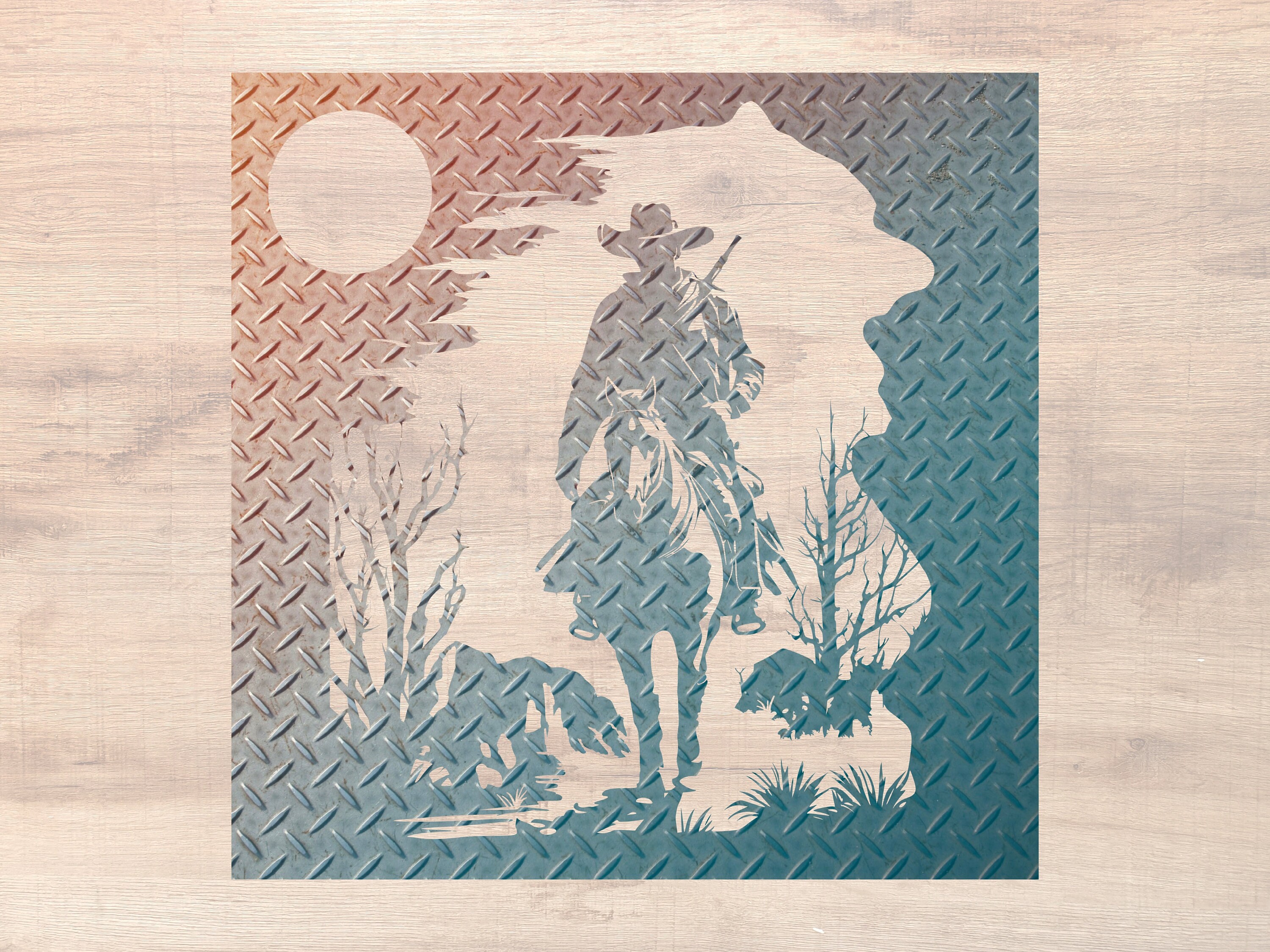 5 Design Western Cowboy Cricut V6 - Etsy