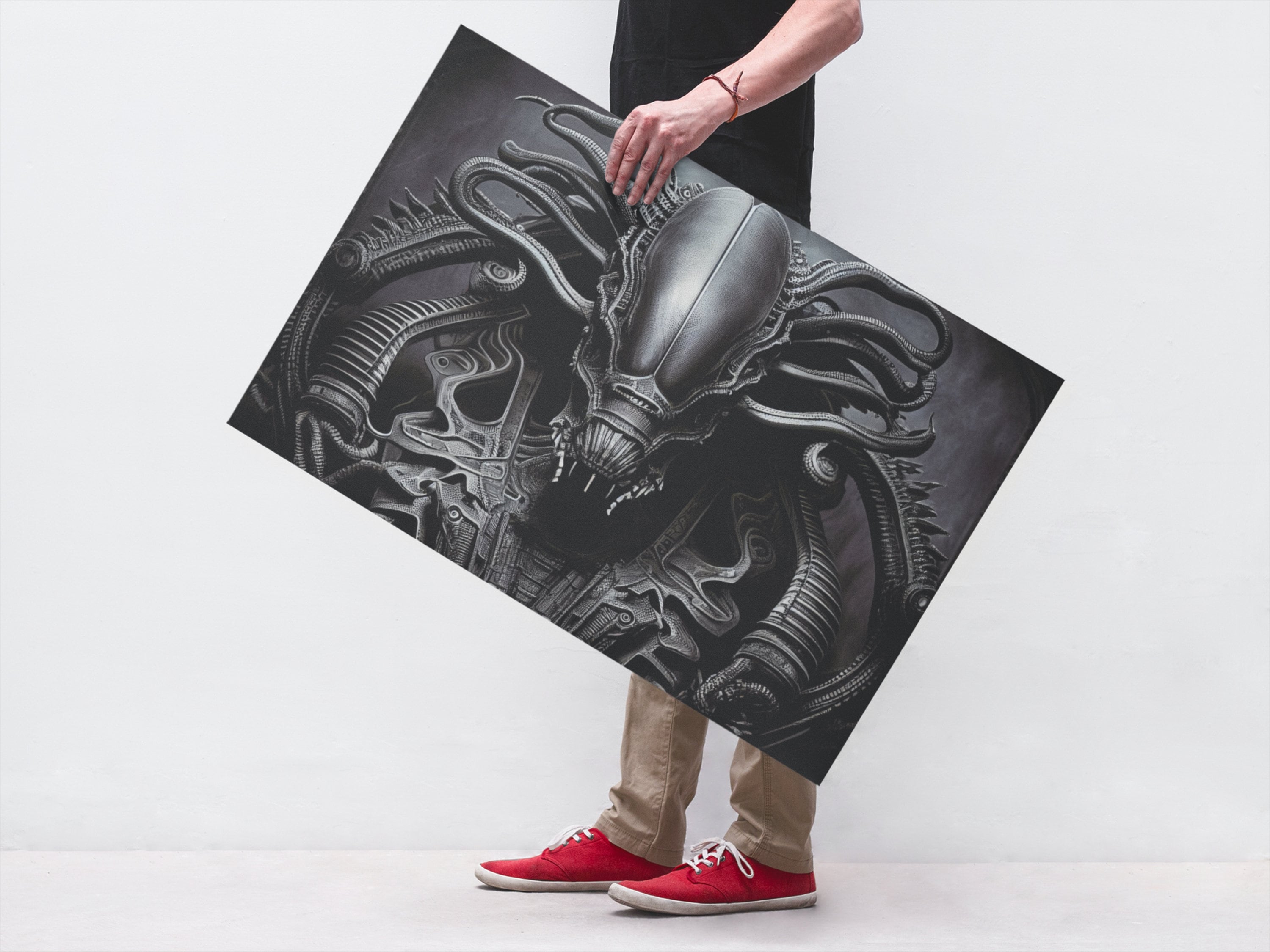 Giger Wall Art | Giger Art Print | Set of 3 Wall Art | Giger Art Prints ...
