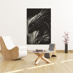 Giger Wall Art | Giger Art Print | Set of 3 Wall Art | Giger Art Prints ...