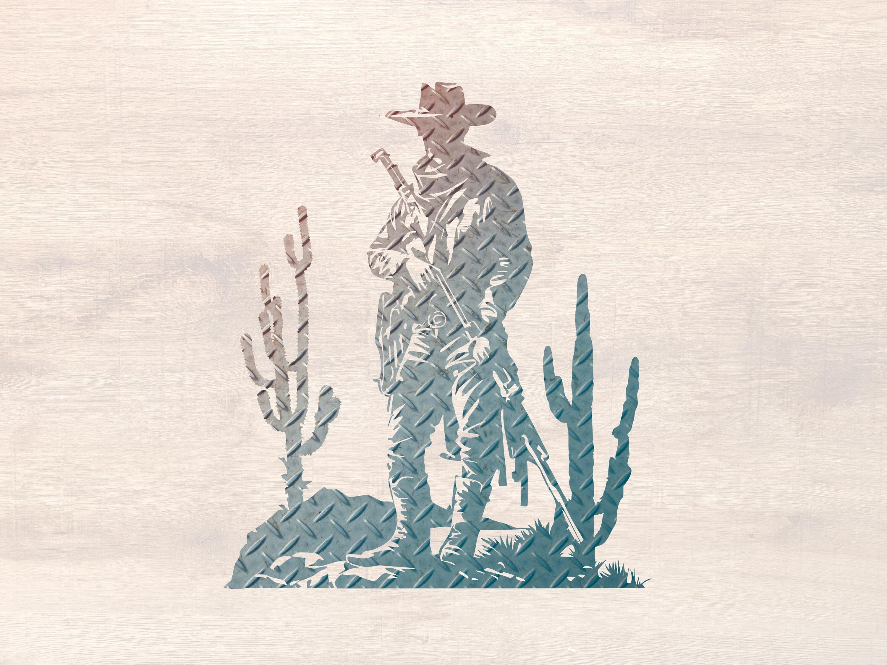5 Design Western Cowboy Cricut V5 - Etsy