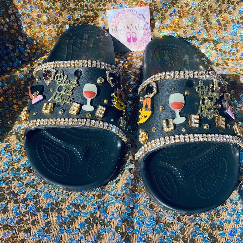 Bling Slides - Etsy