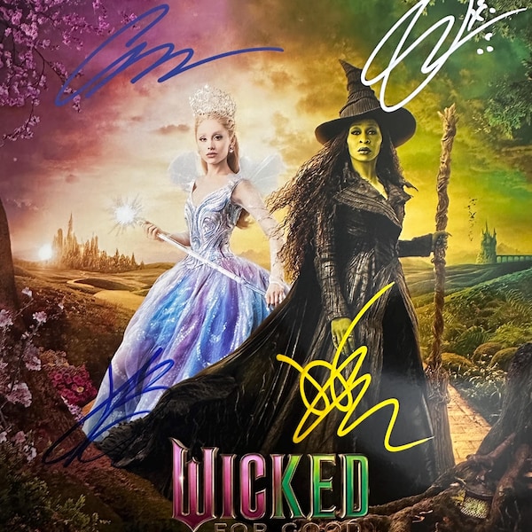 Wicked Signed Poster - Etsy