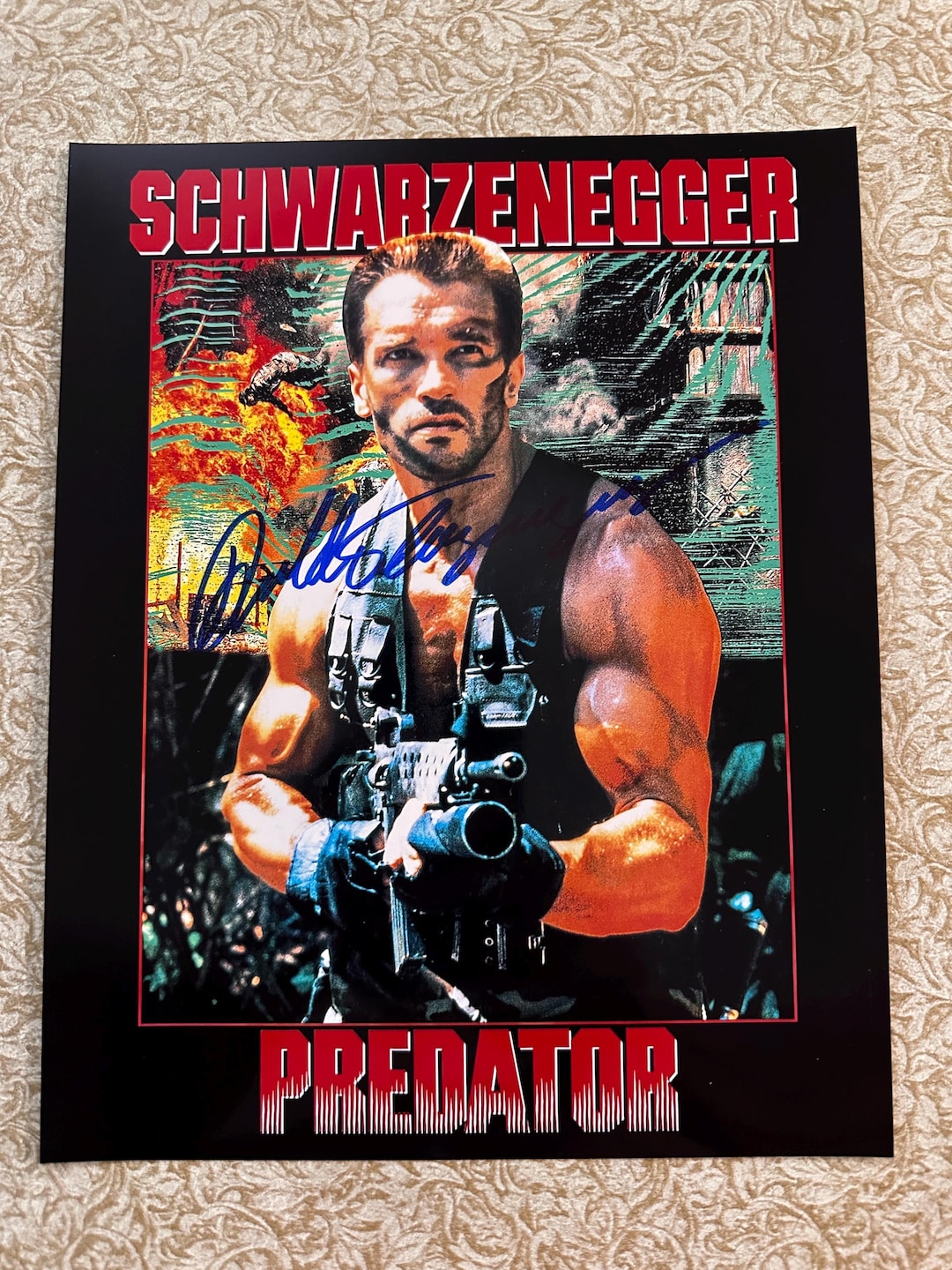 Signed Predator 8 X 10 Movie Photo - Etsy