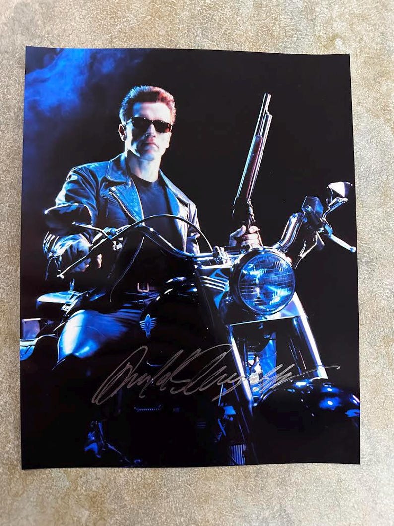 Signed "terminator" Movie Photo - Etsy