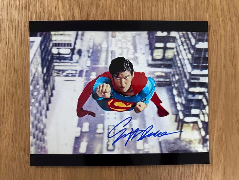 Signed "superman" 8 X 10 Movie Photo - Etsy