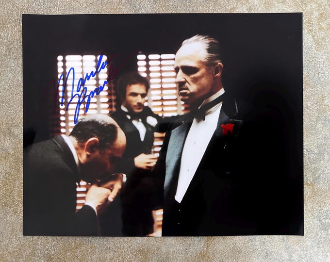 The Godfather Signed Movie Photo - Etsy