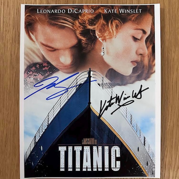 Signed Photos of Celebrities - Etsy