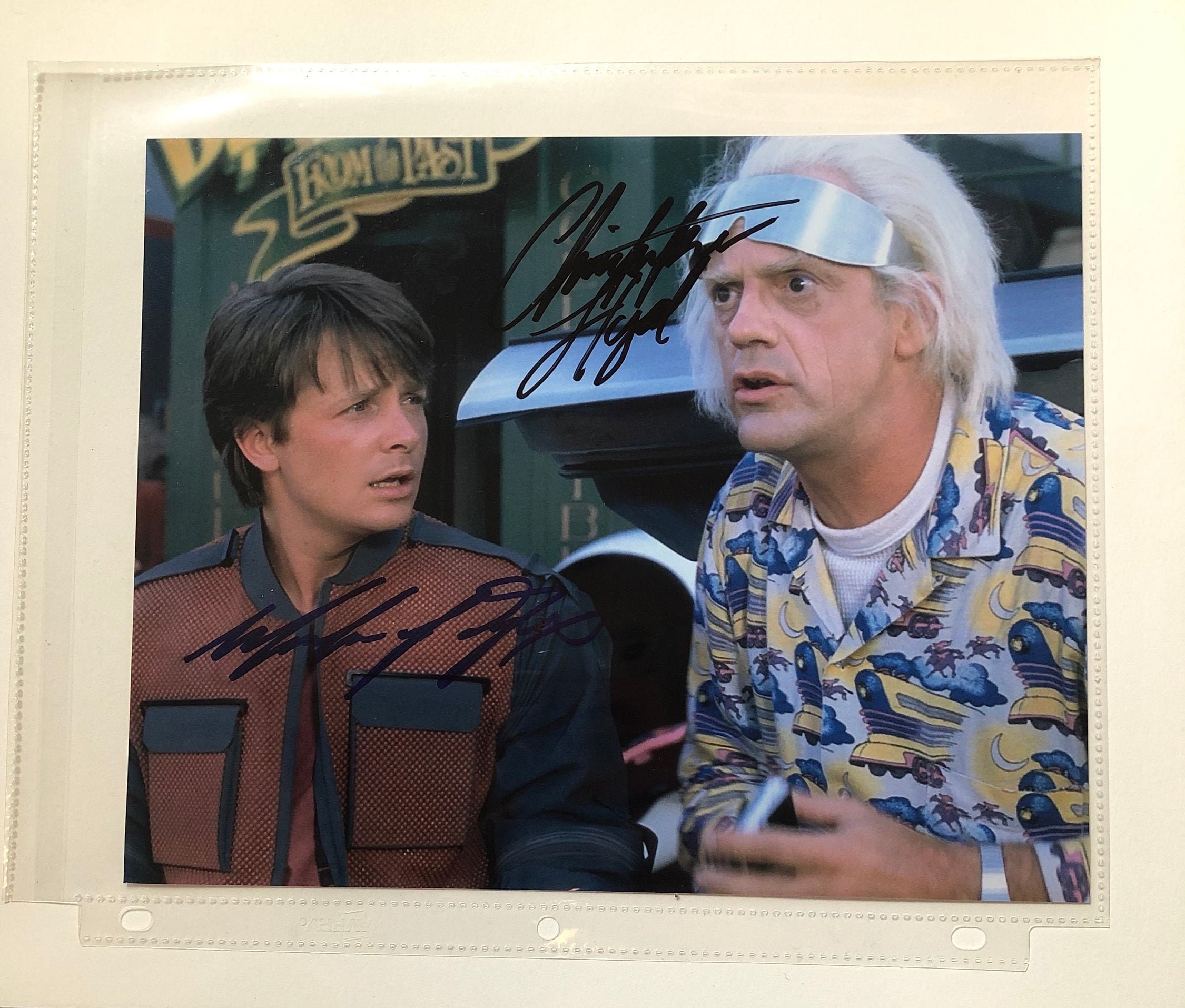 Signed Back to the Future Movie Photo - Etsy