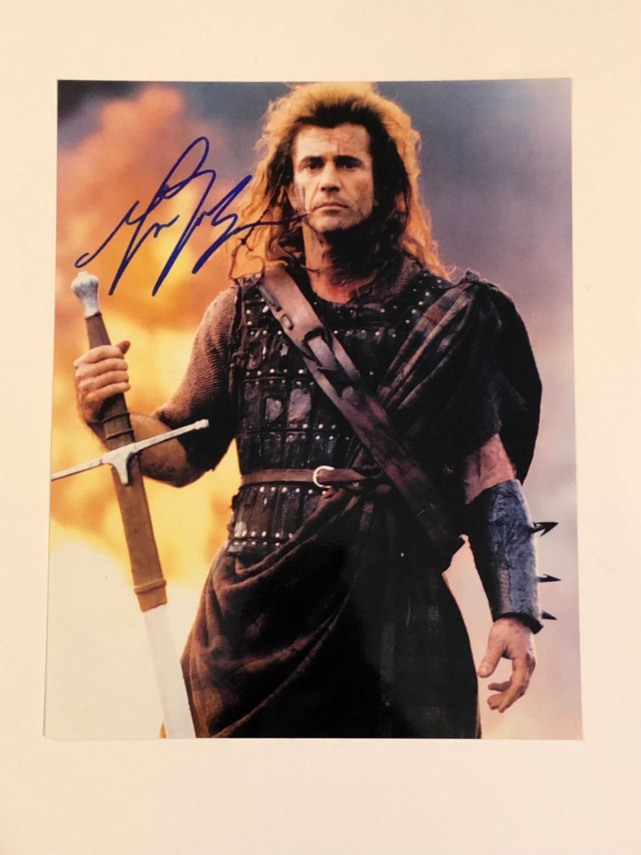 Signed Braveheart Movie Photo - Etsy