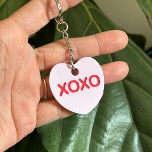 Candy Heart Keychain | Conversation Hearts | Sweet Heart | Valentine's ...