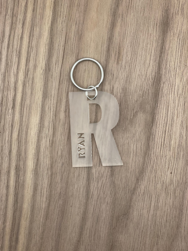 Keychain Name Tag / Lunch Bag Tag / School Bag / Personalized - Etsy