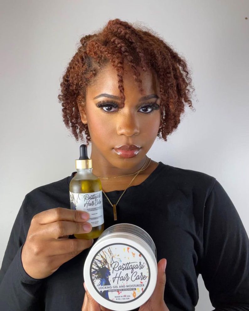 Rastta Locs Growth and Anti-itch Oil With Rosemary, Mint, Juniper Berry Essential Oils. Light ...