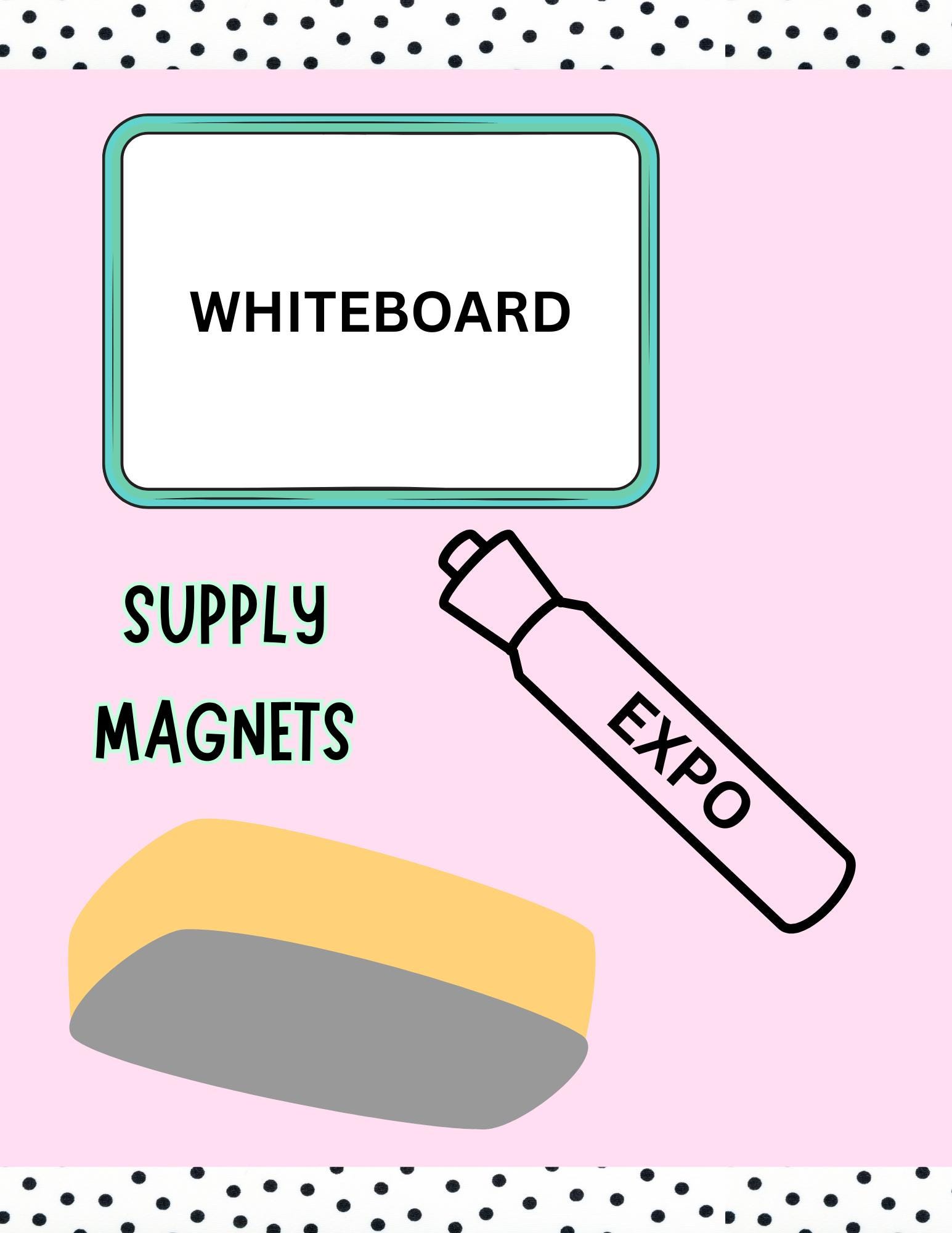 School Supply Cue Cards for the Classroom - Etsy