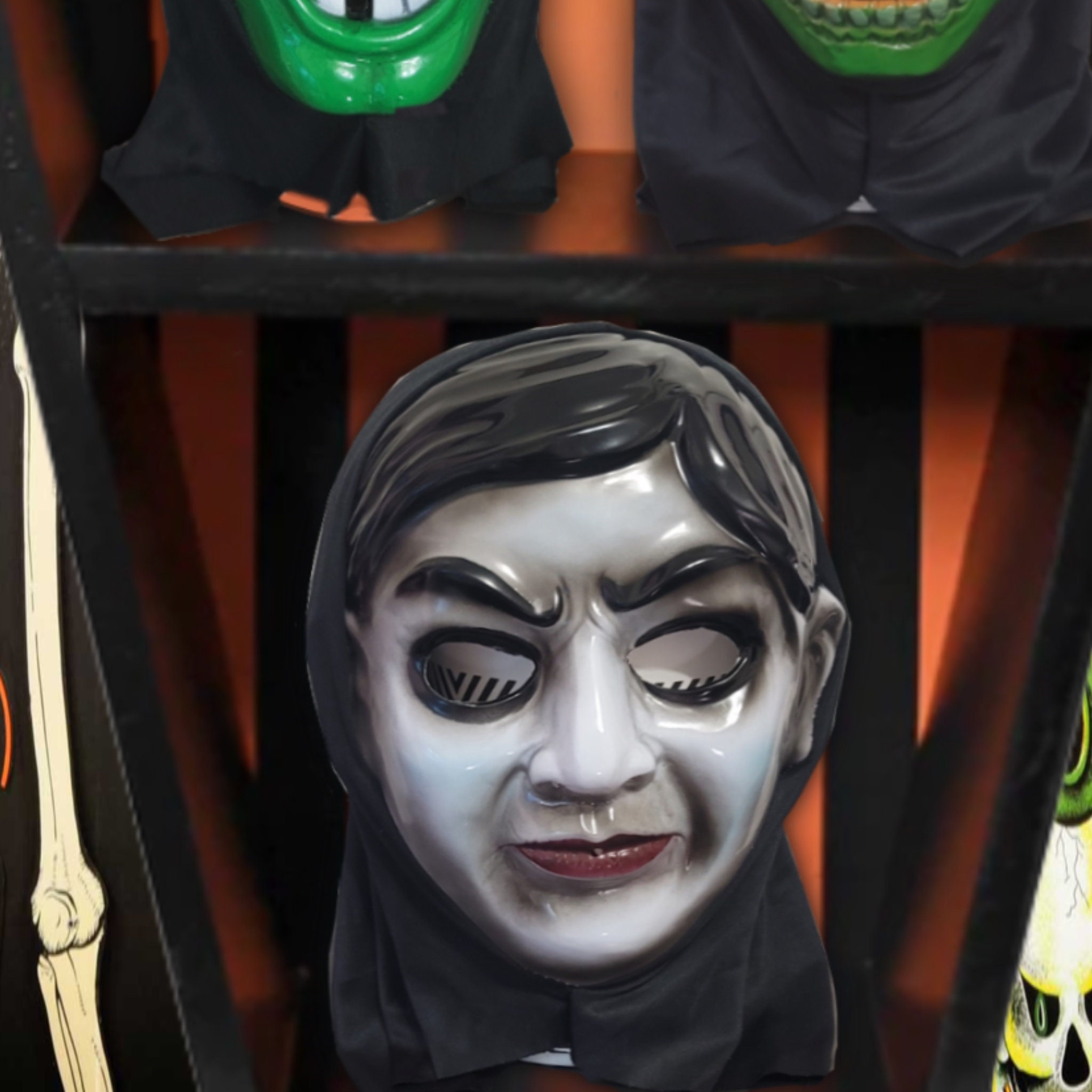 Halloween Horror Cosplay Masks | Spooky Adult Hooded Halloween Costume ...
