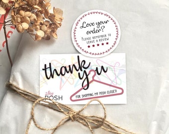 Poshmark Thank You Card - Etsy