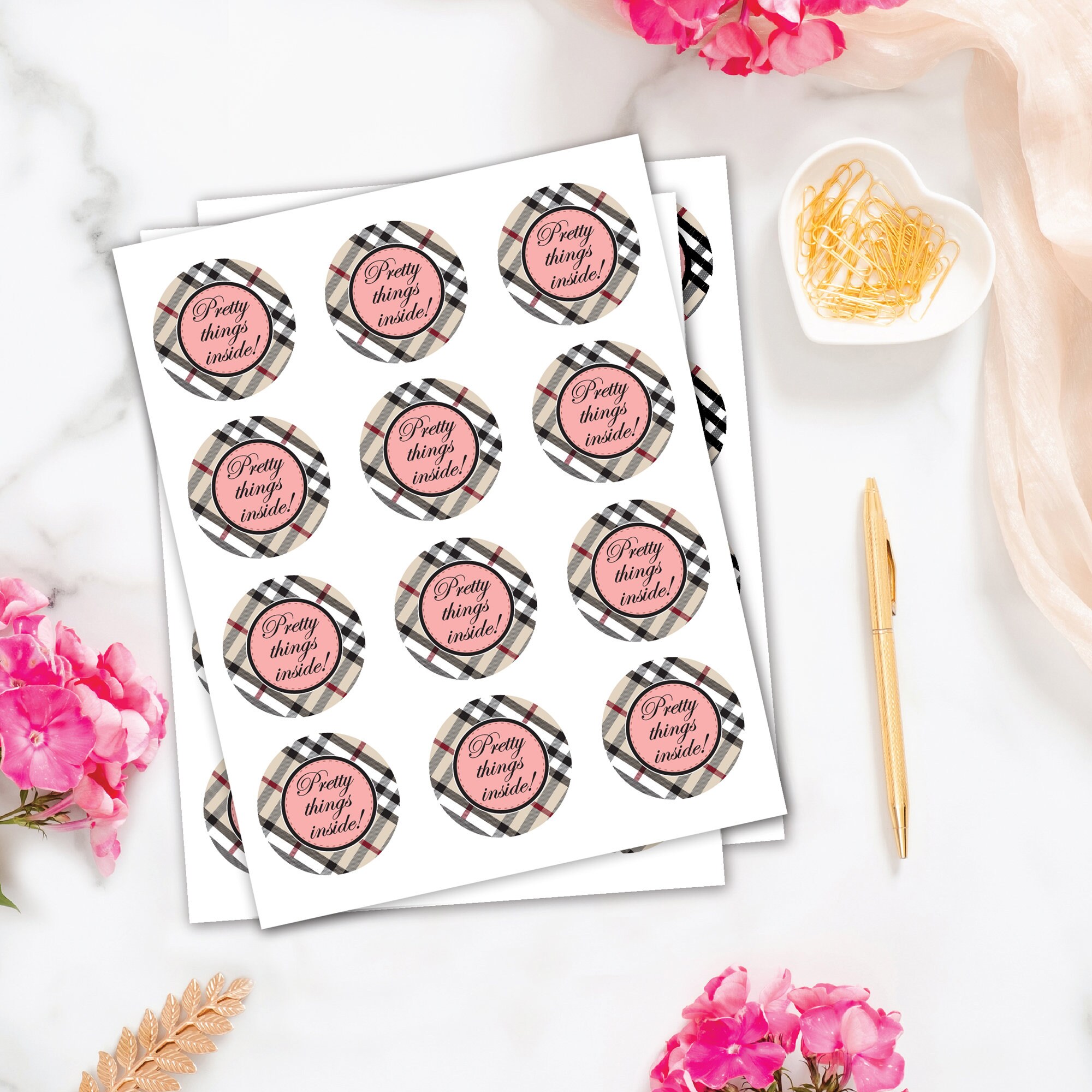 Poshmark Thank You Sticker Variety Pack Posh Love Label - Etsy