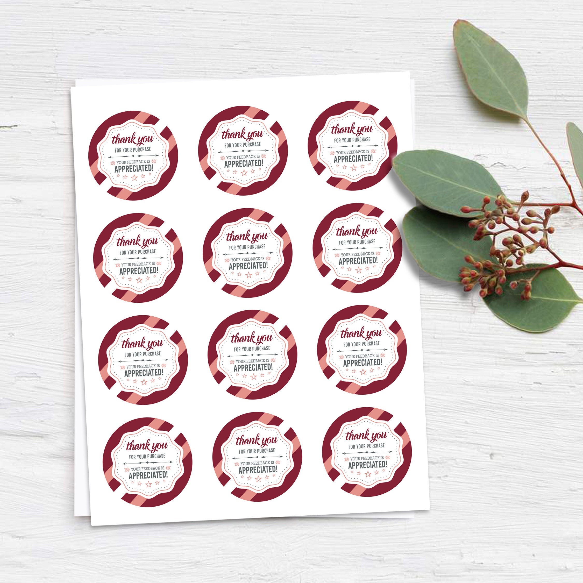 Poshmark Thank You Sticker Variety Pack, Posh Love Label Stickers for ...