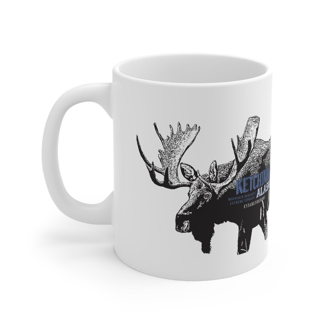 Ketchikan Alaska Moose Est 1883 Ceramic Mug 11oz - Etsy