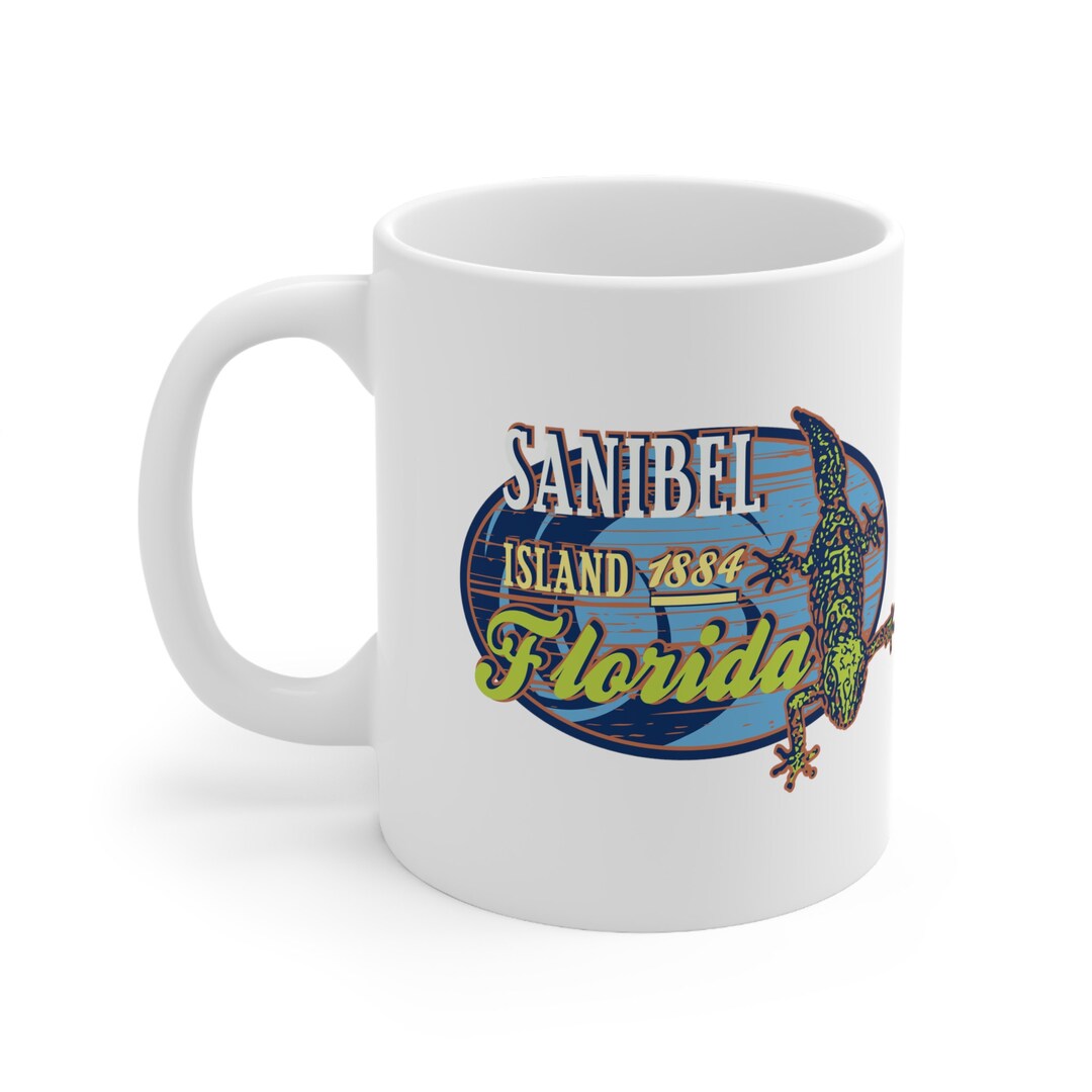 Sanibel Island Salamander Ceramic Mug 11oz - Etsy