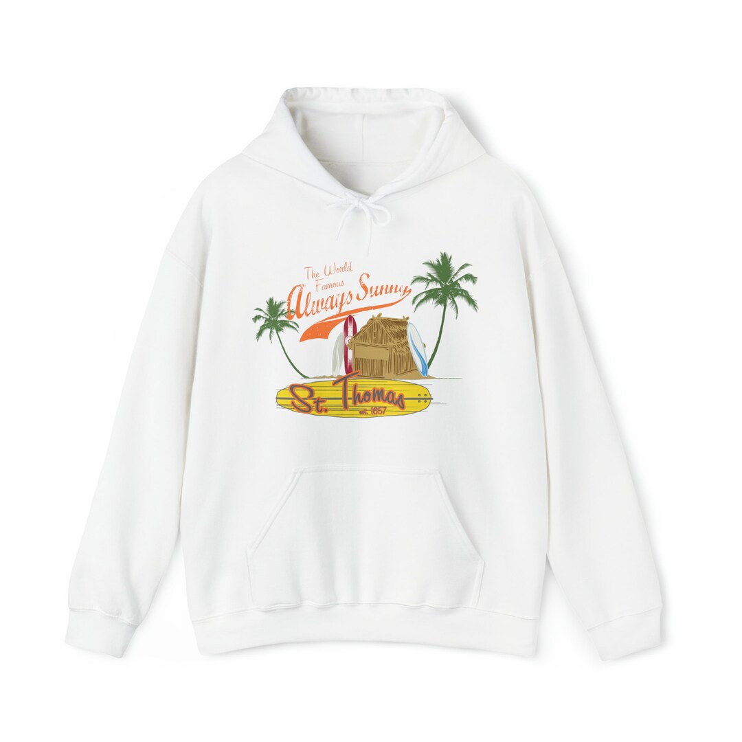 St. Thomas Palms and Beach Unisex Heavy Blend™ Hooded Sweatshirt - Etsy