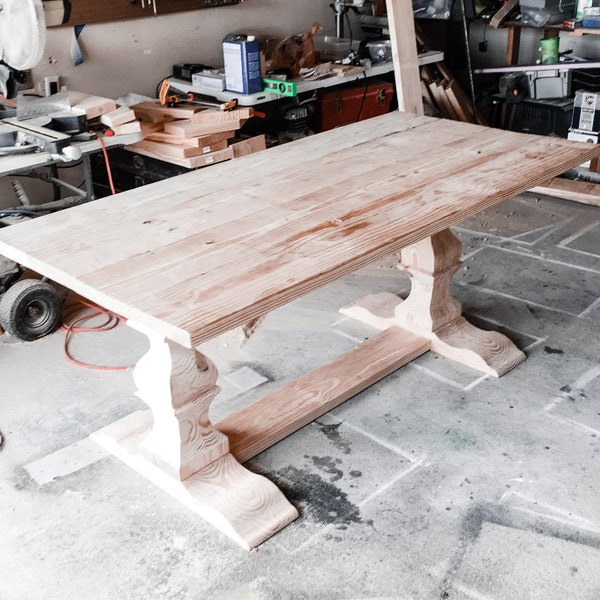 Pedestal Table Legs - Etsy