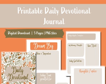 Lilac Devotional, Daily Prayer, Printable Daily Devotional, Digital ...