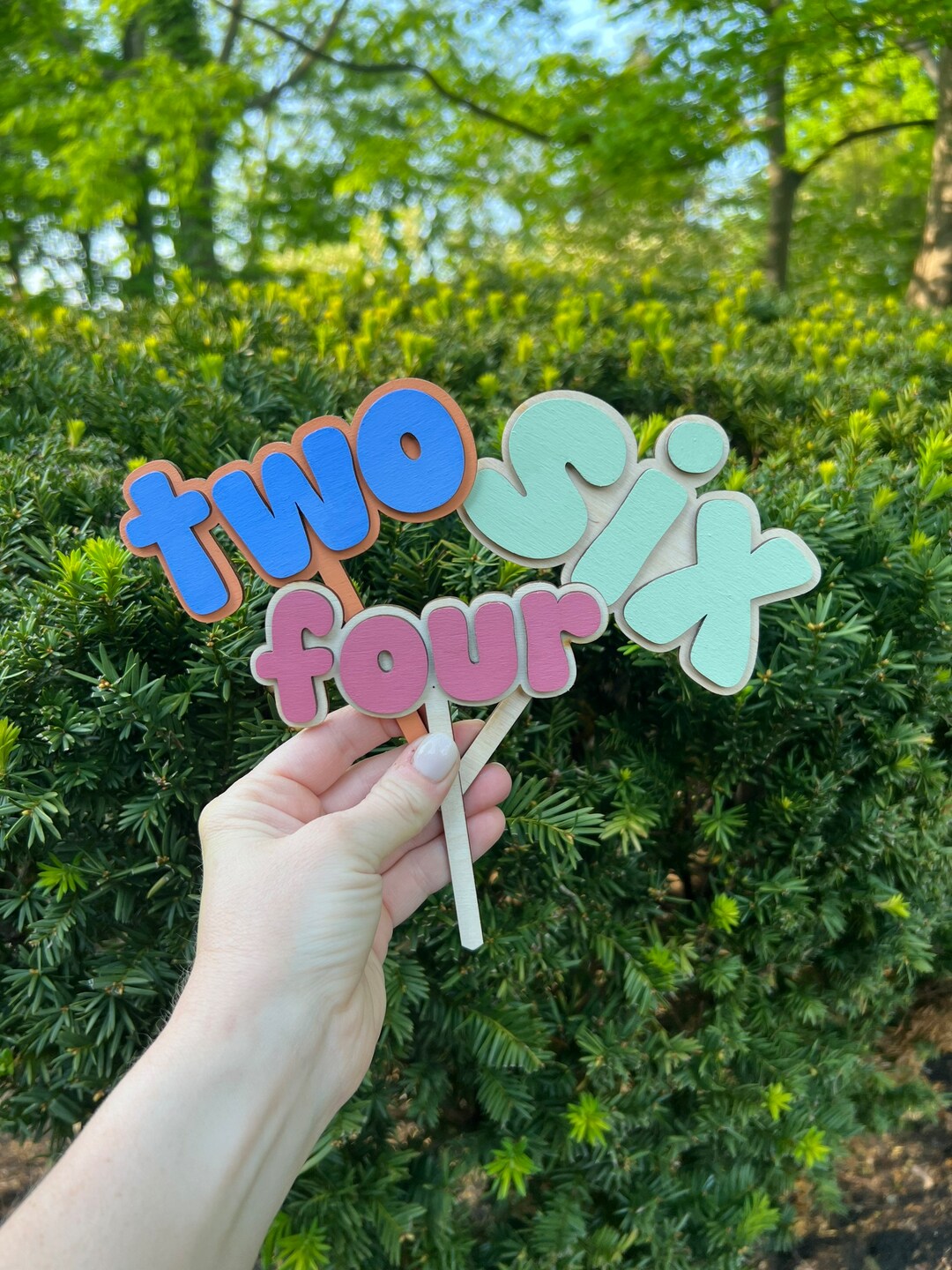 Birthday Cake Topper Number Cake Topper Number for Top of Birthday Cake ...